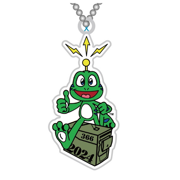 Signal the Frog Leap Day 2024 Travel Tag - cache-advance